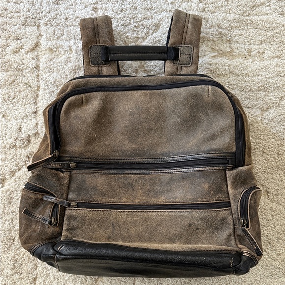 Wilsons Leather | Bags | Wilsons Vintage Brown Leather Backpack | Poshmark